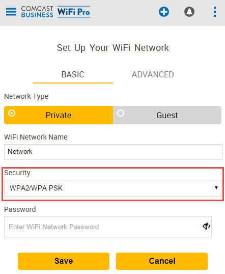 Comcast Business Create A Business Wifi Pro Network