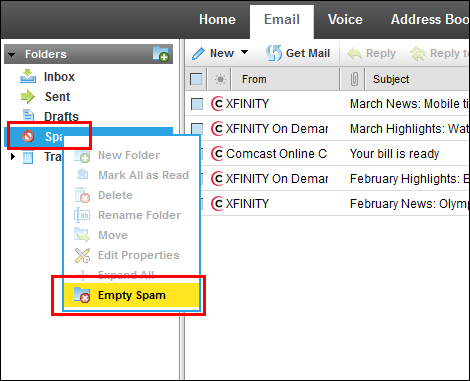 Setting Up Spam Filters and Blocking Emails